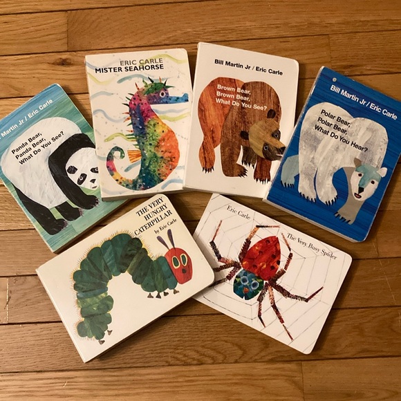 Eric Carle Other Eric Carles Animal Board Books Set Of 6 Poshmark